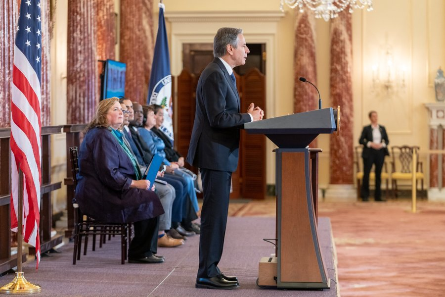 Al Hurra television interviewed Ambassador Gray about the Trafficking ...